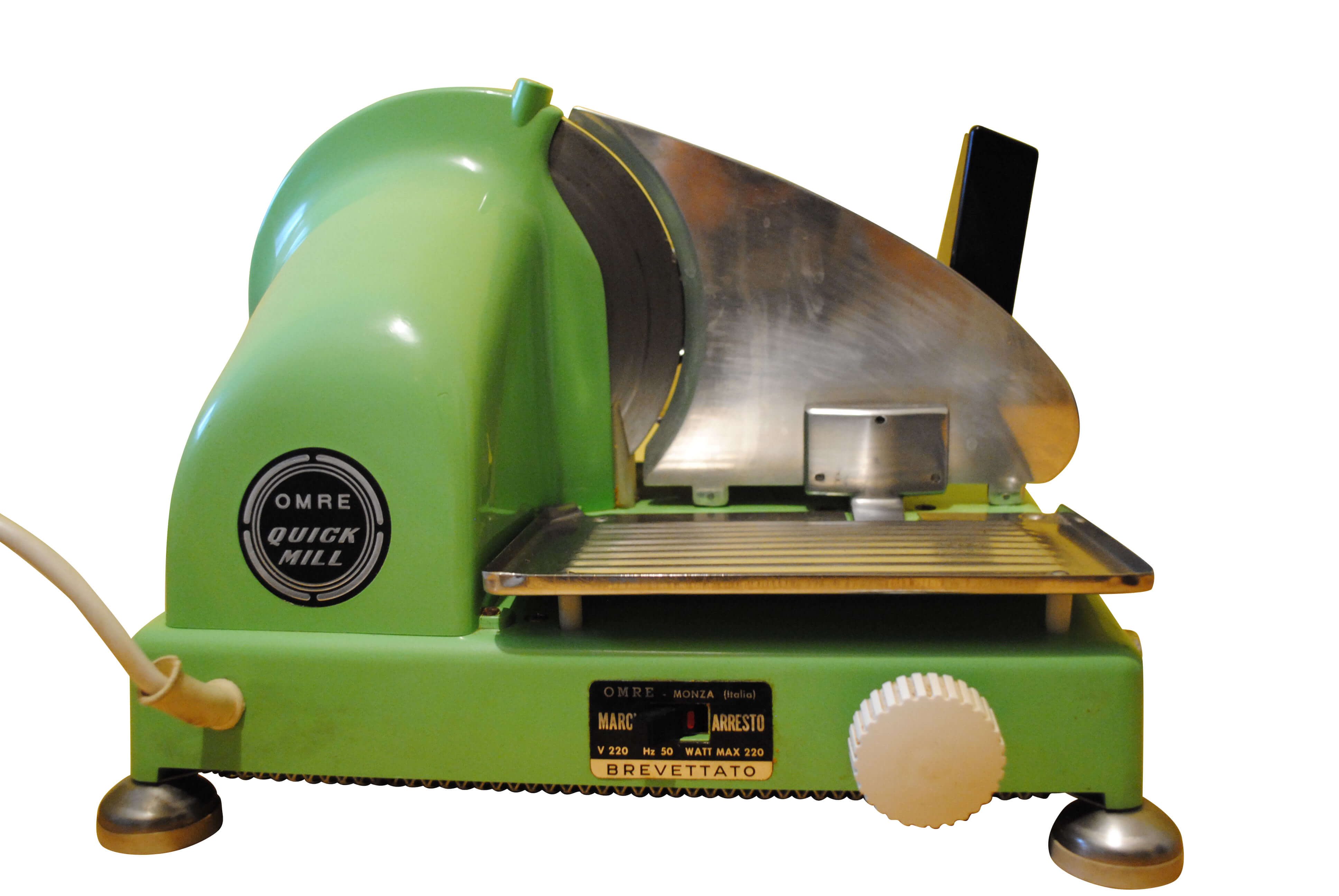 Omre Quick Mill slicer, green, 70s | intOndo