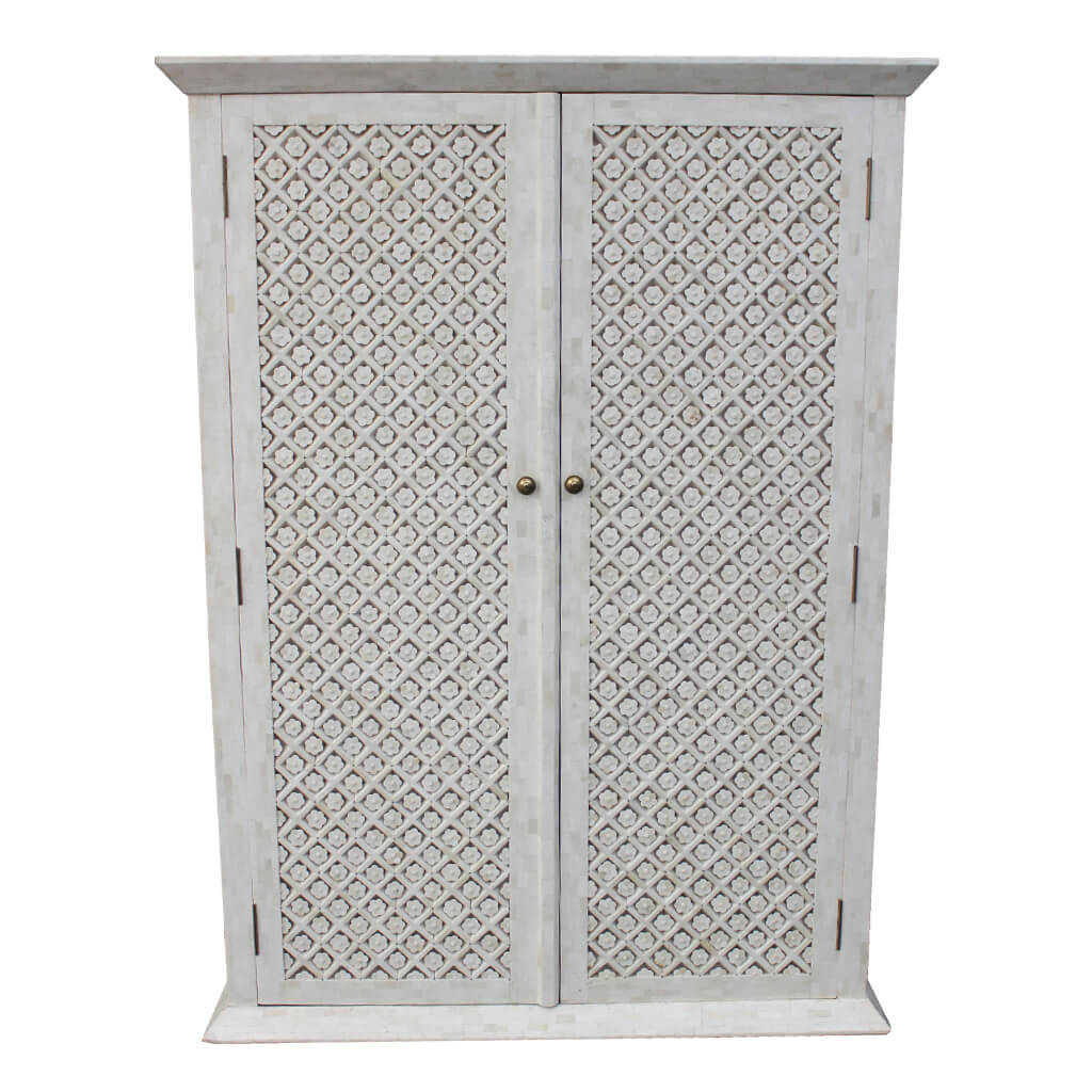 Decorated bone wardrobe from the Philippines, 1980s | intOndo