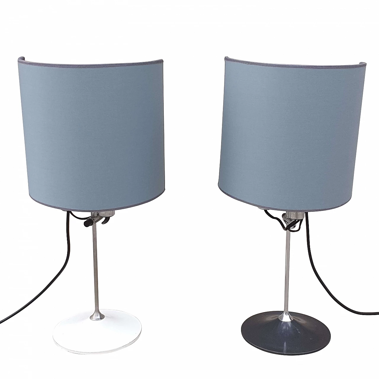 Pair of table lamps adjustable in height, 60s | intOndo