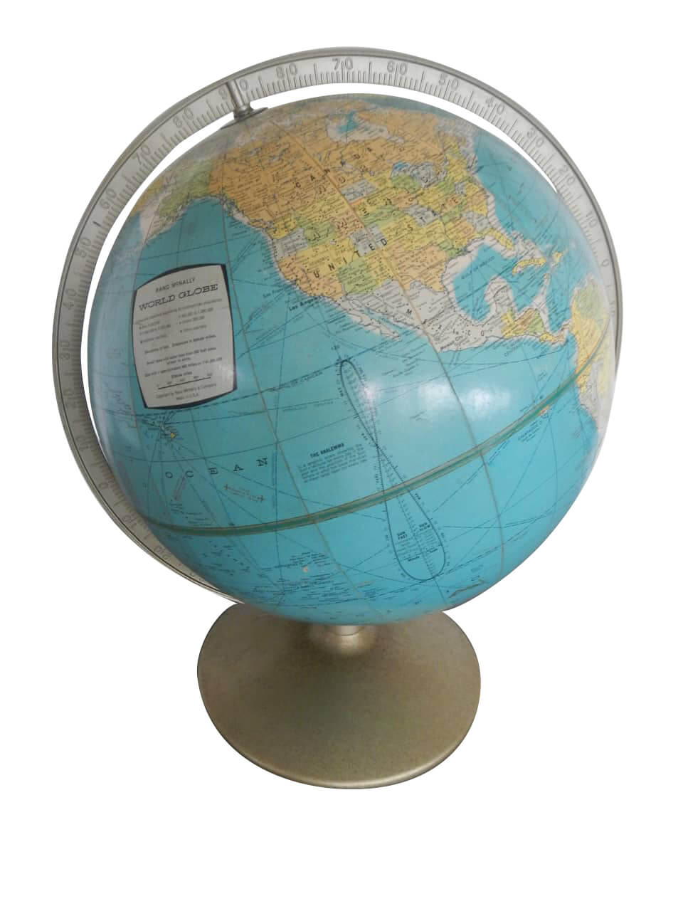 World map, 1950s | intOndo