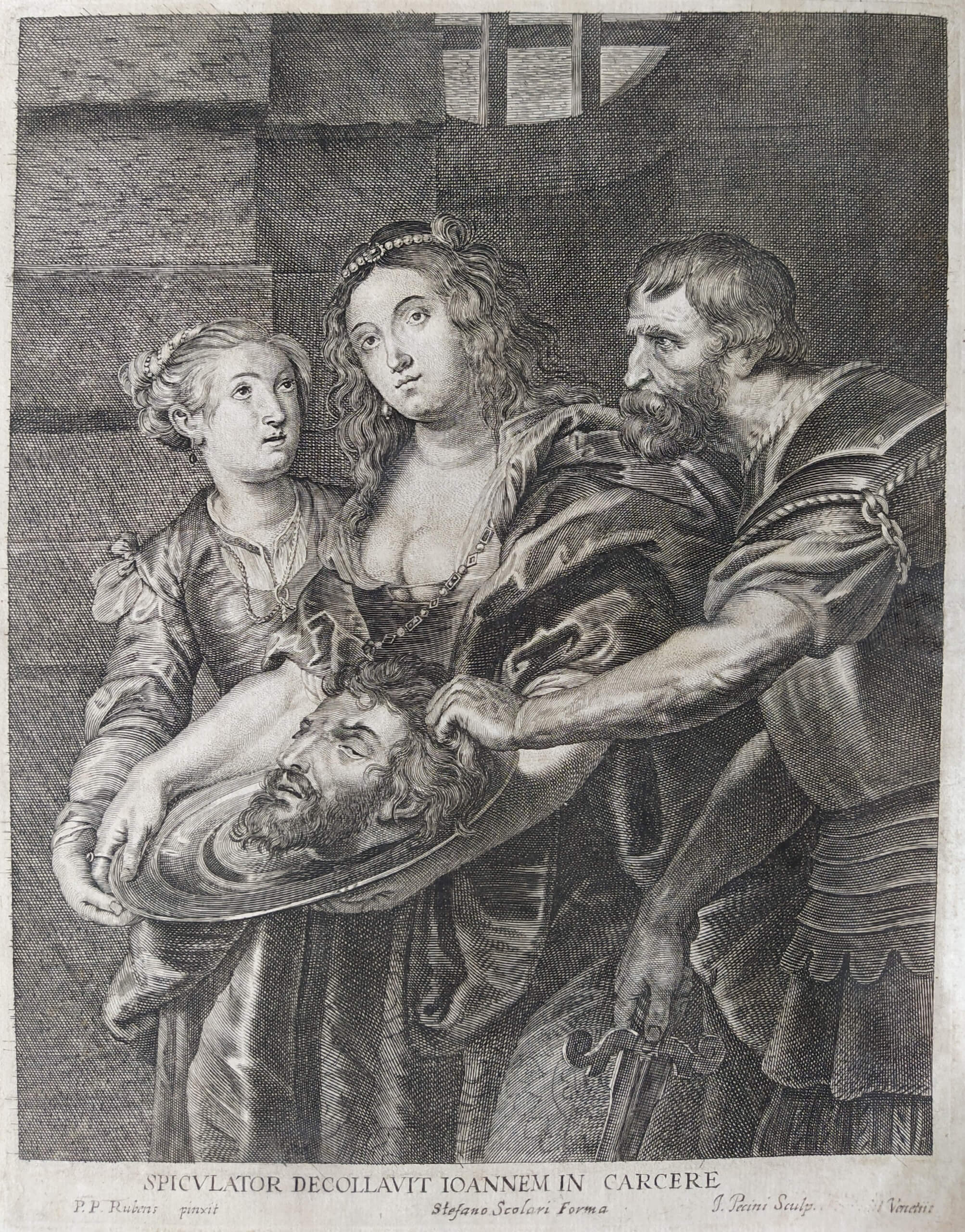 Giacomo Piccini or Pecini, Salome with the Head of St. John the Baptist ...