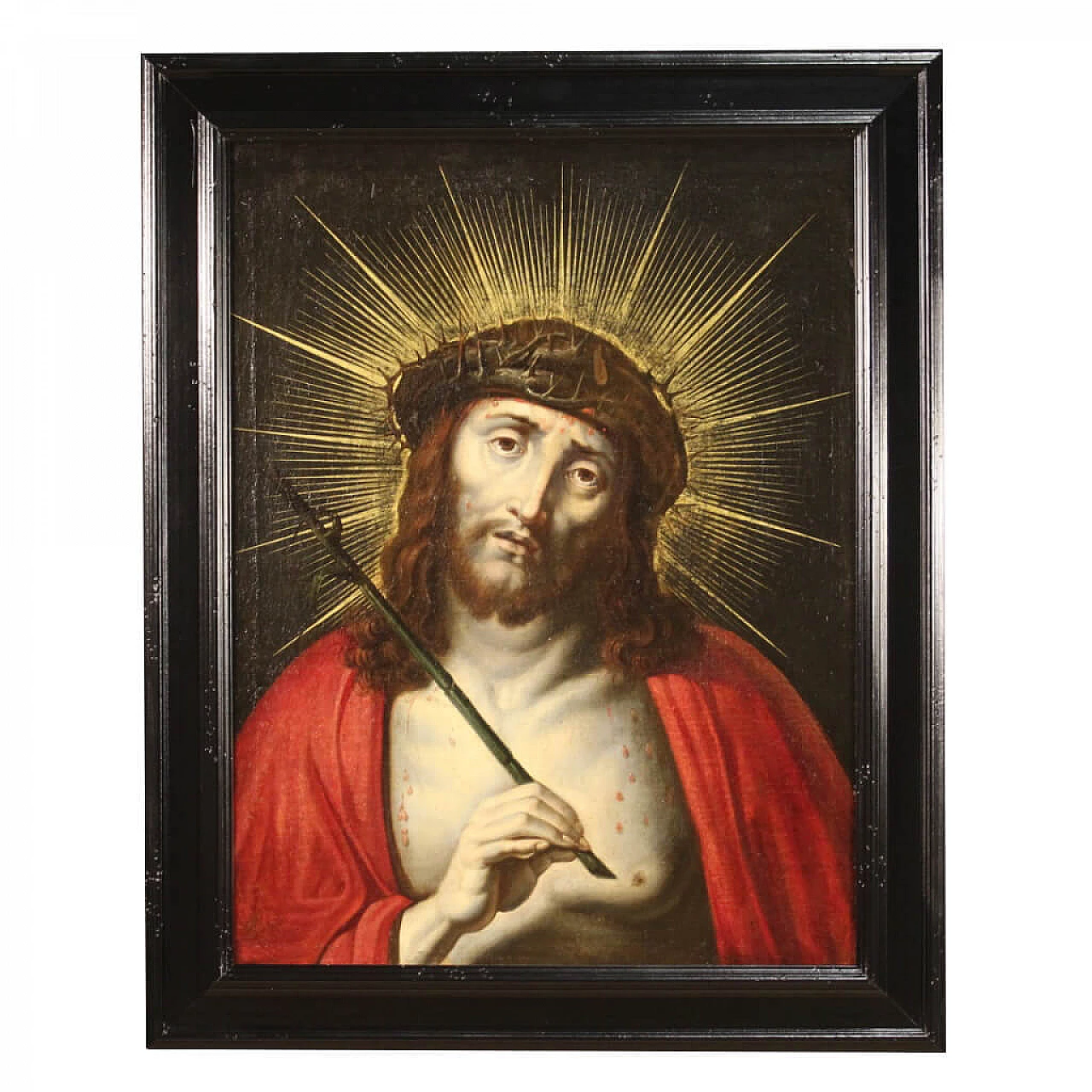 Christ with crown of thorns, Ecce homo, 17th century | intOndo