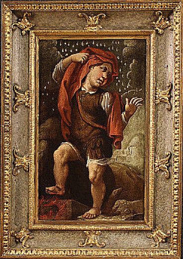 Grotesque Figure, Italian oil painting, 17th century | Barnebys