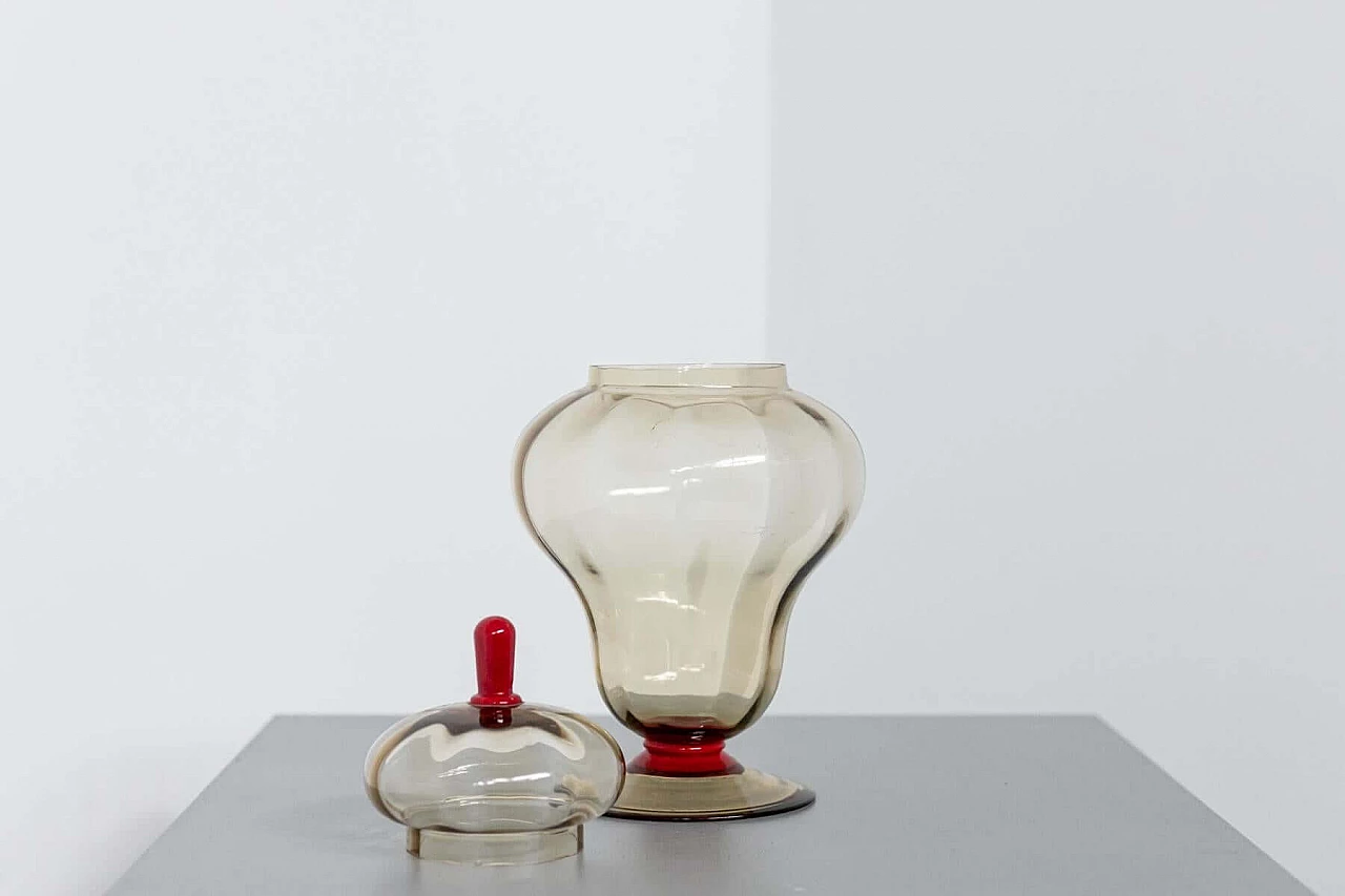 Murano glass recipient by Vittorio Zecchin, 1930s | intOndo