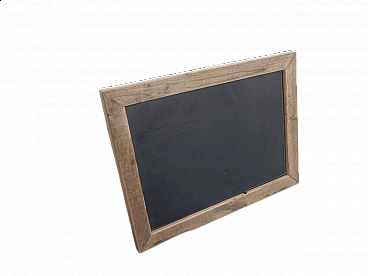 Lavagna scolastica con cornice in legno di abete, anni '70 | intOndo