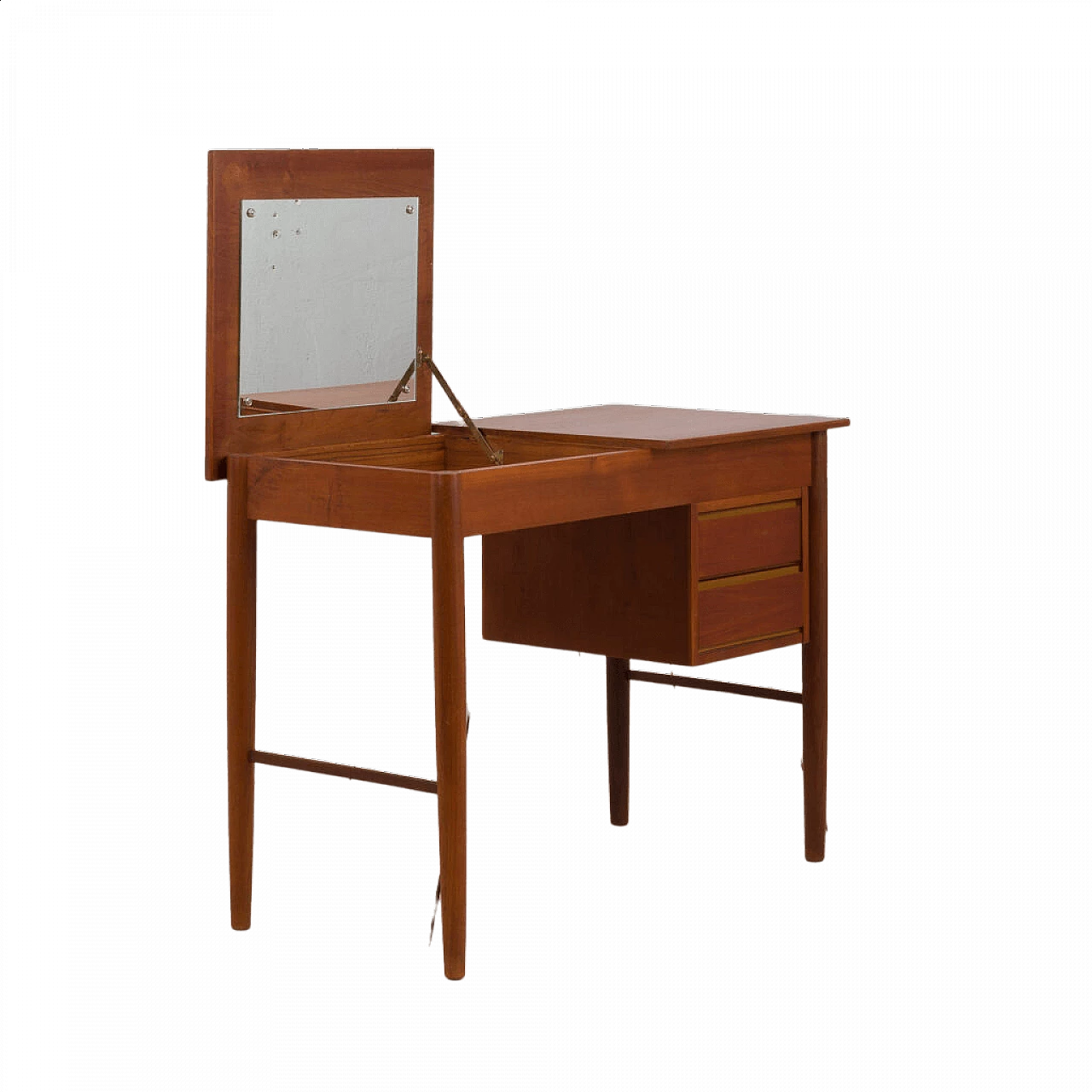 Teak desk with hidden toilette, 1960s | intOndo