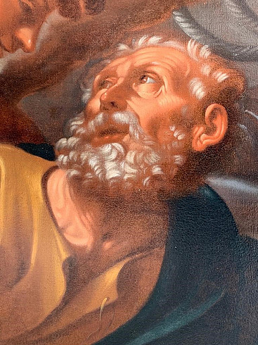 Painting of Saint Peter freed by the angel after Lionello Spada, 17th ...