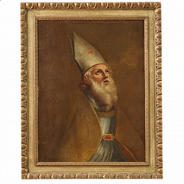 Bishop portrait, oil painting on canvas, 18th century | intOndo