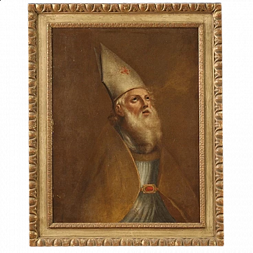 Bishop portrait, oil painting on canvas, 18th century | intOndo