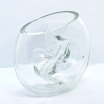 Glass vase by Jiri Pacinek for Ajeto Sklarna Lasvit, 1980s | intOndo