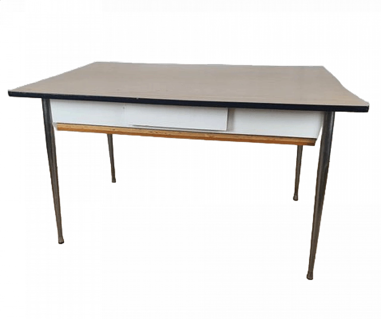 Formica table with cutting board and work surface, 1970s | intOndo