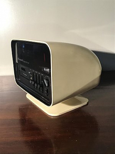 Calypso de Luxe TCM-5000 clock radio with speakers by CBC, 1960s | intOndo
