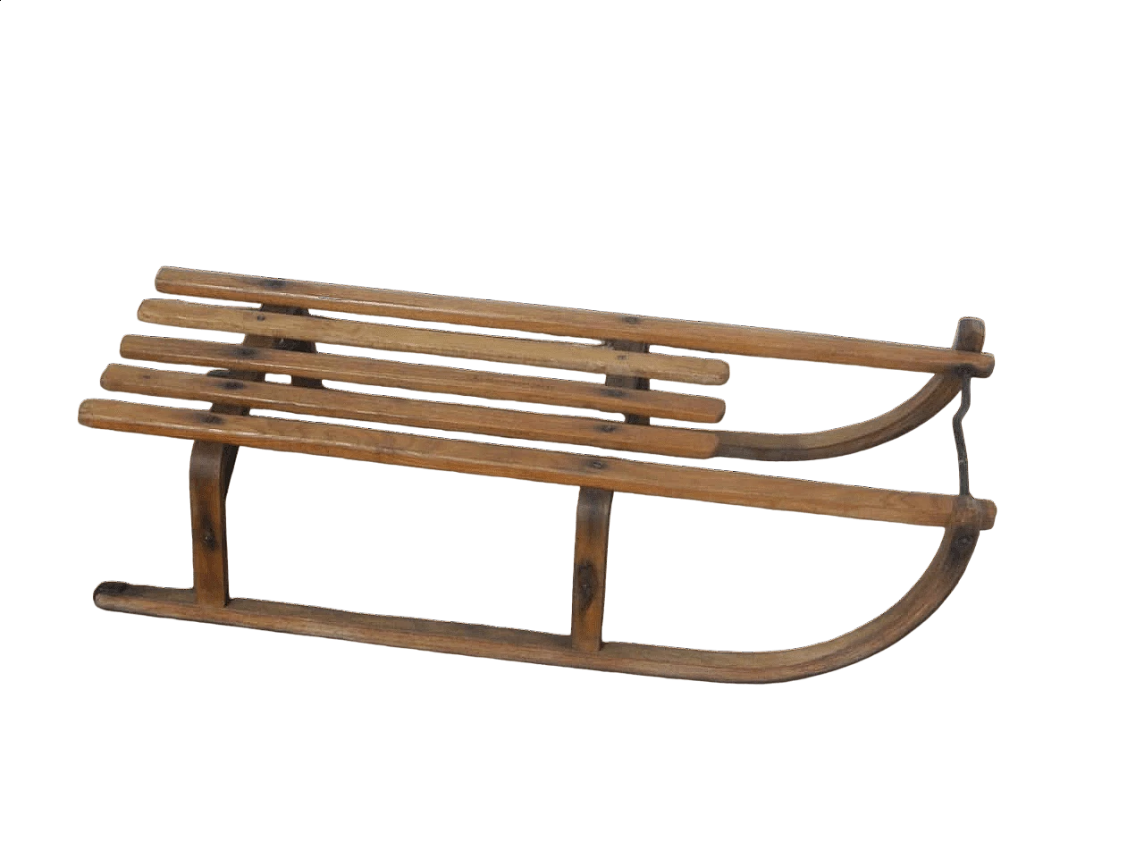 Beech and iron sled, 1960s | intOndo