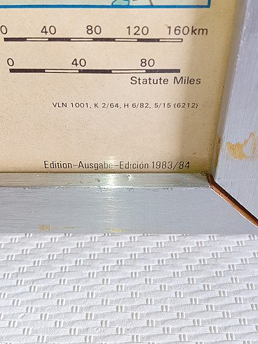 Map of the United States of America, 1980s | intOndo