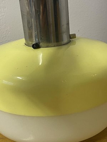 Wall light 2108 with polished aluminium tubular structure and perspex ...