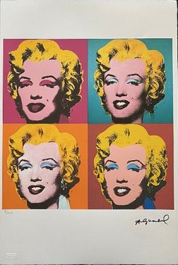 Andy Warhol, Marilyn Monroe, colour screenprint, 1990s | intOndo