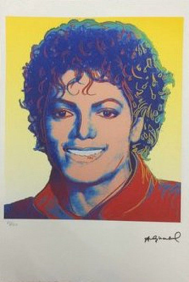 Andy Warhol, Michael Jackson, silkscreen, 1990s | intOndo