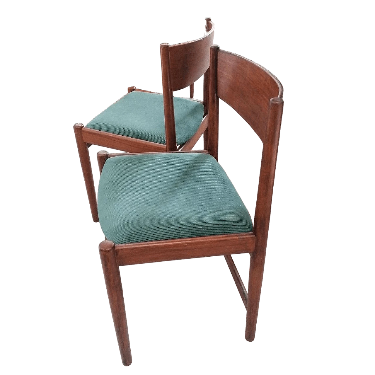 Pair of teak chairs for Sibas, 1950s | intOndo