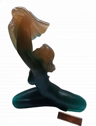 Glass paste Invocation sculpture by André Deloul for Daum | intOndo