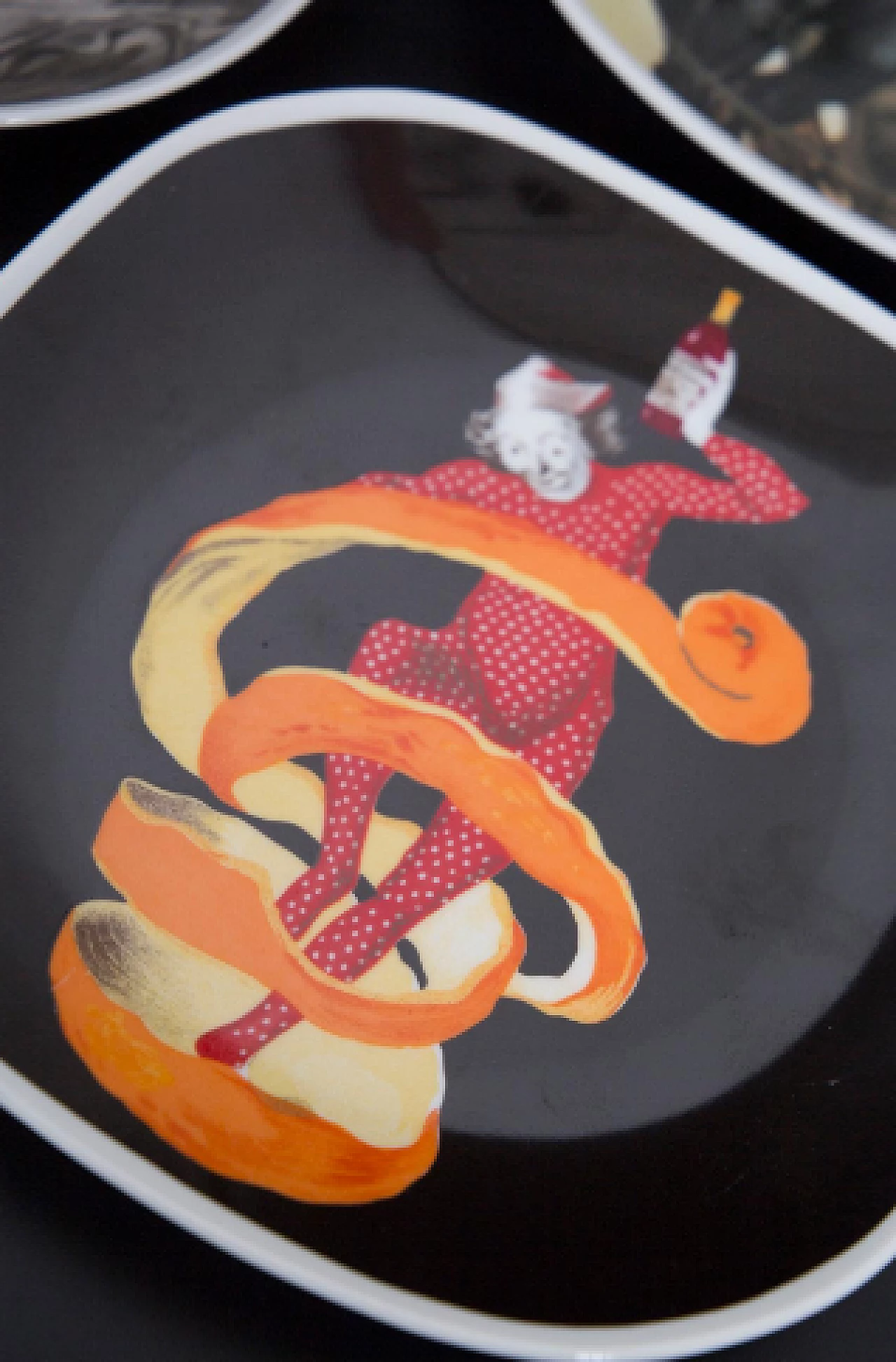 3 Ceramic advertising plates by Richard Ginori for Davide Campari | intOndo