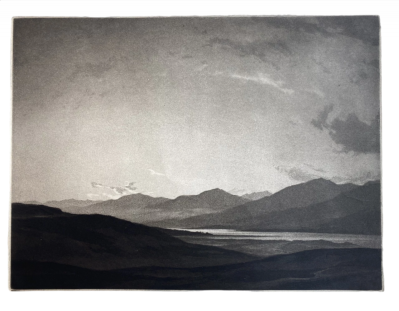 George Percival Gaskell, Dying Day, aquatint, 1928 | intOndo