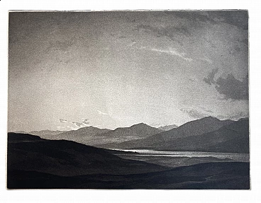 George Percival Gaskell, Dying Day, aquatint, 1928 | intOndo