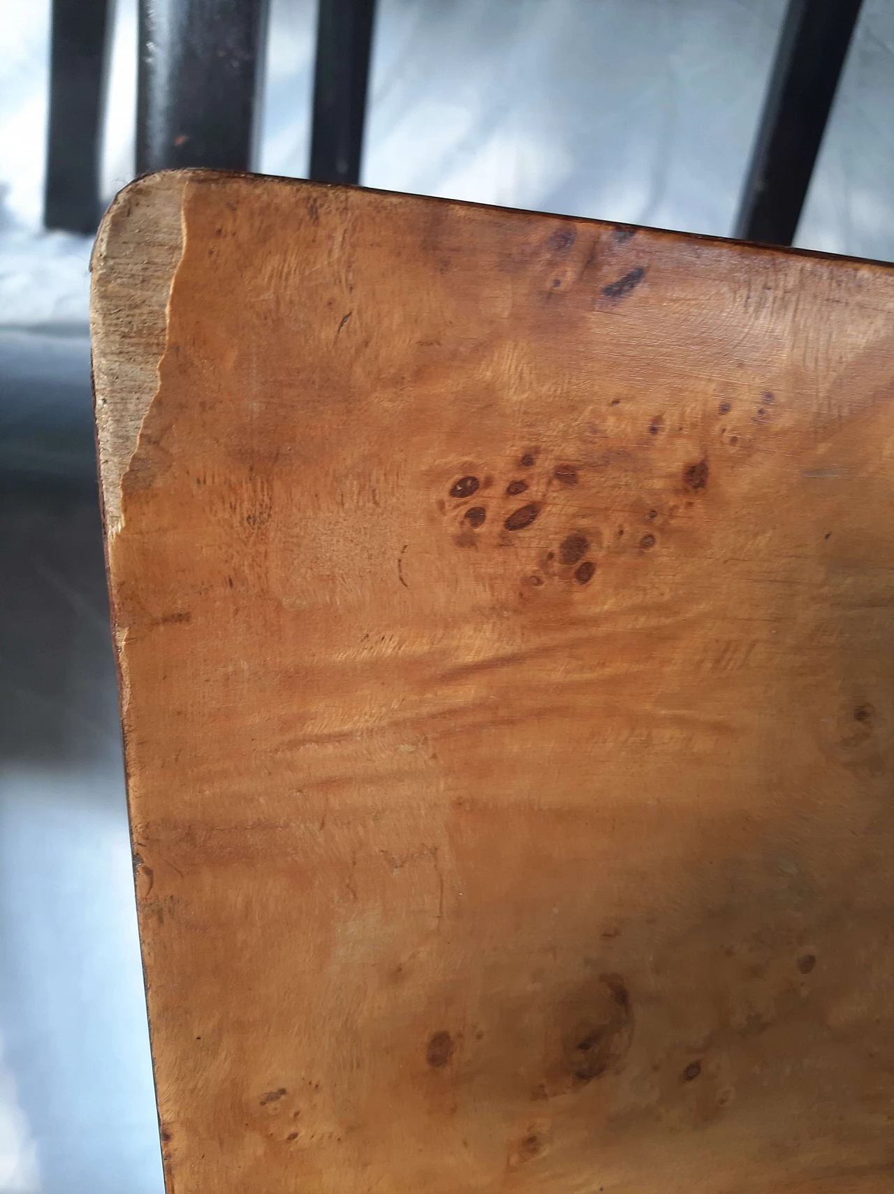 6 Art Deco chairs in rosewood, elm root and leather, 1930s | intOndo