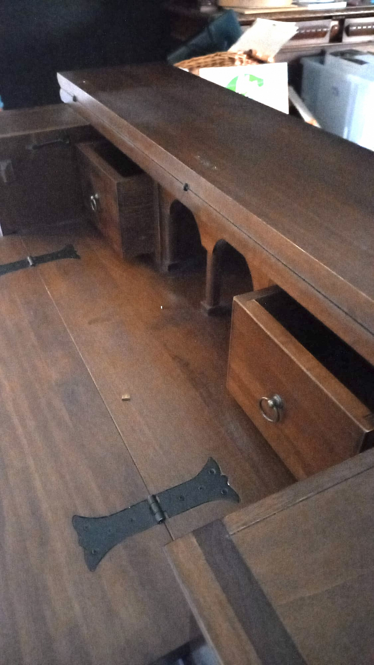 Wood flap desk, early 20th century | intOndo