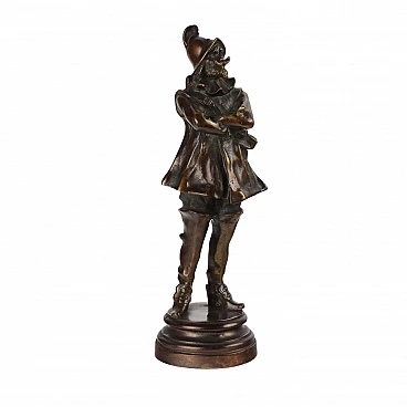 Bronze Cyrano de Bergerac sculpture, 20th century | intOndo
