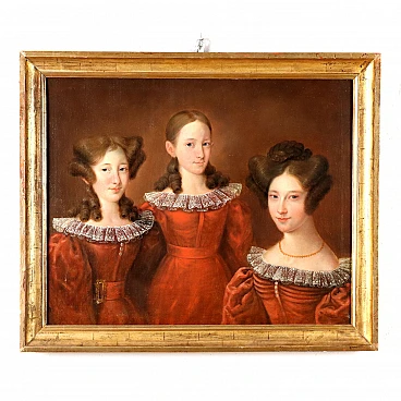 Painting depicting the Corsini family coat of arms, oil on canvas, 18th ...