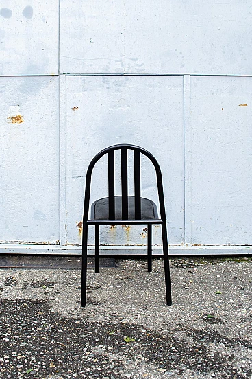 5 Stackable chairs 222 by Robert Mallet-Stevens for Pallucco, 1982 | intOndo