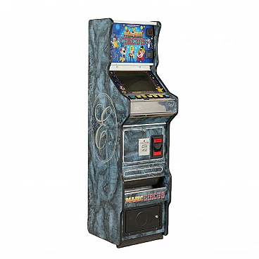 Magic Circus video game in wood covered in formica, 1980s | intOndo