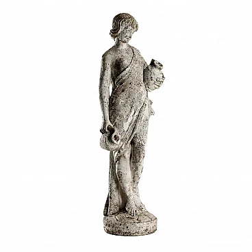Female figure with amphorae, garden grit statue | intOndo