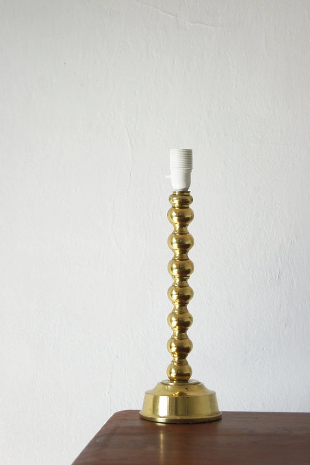 Scandinavian brass table Llamp by Lorentzons, 1960s | intOndo