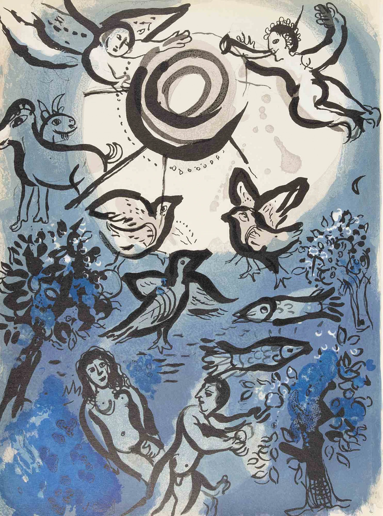 Marc Chagall, The Creation, Lithograph 1960s-1970s | intOndo