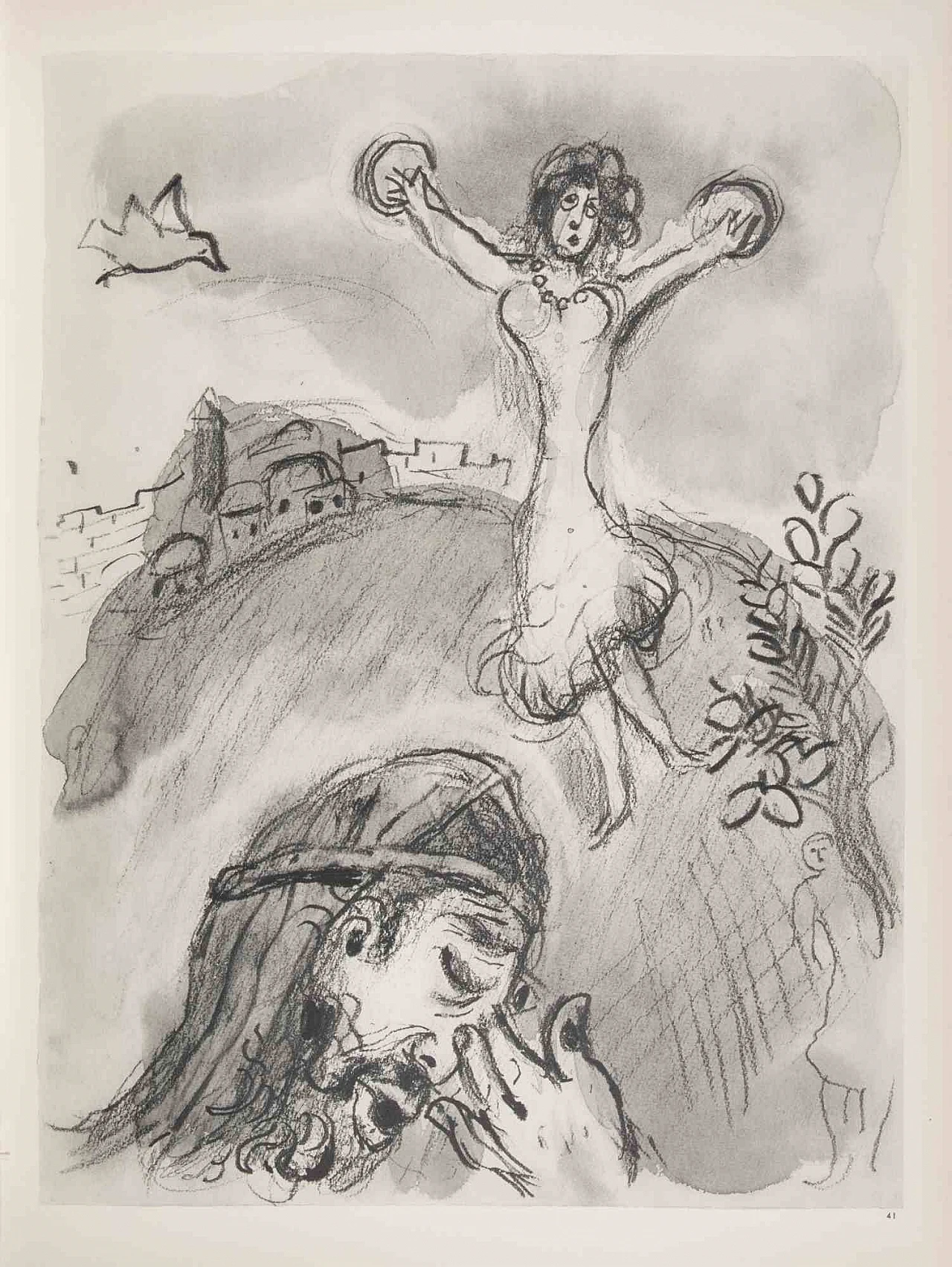 Marc Chagall, The Three Women, Heliogravure 1960s-1970s | intOndo