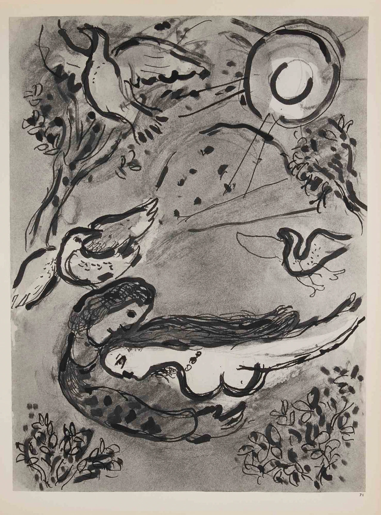 Marc Chagall, The Beloved of Jerusalem, Heliogravure 1960s-1970s | intOndo