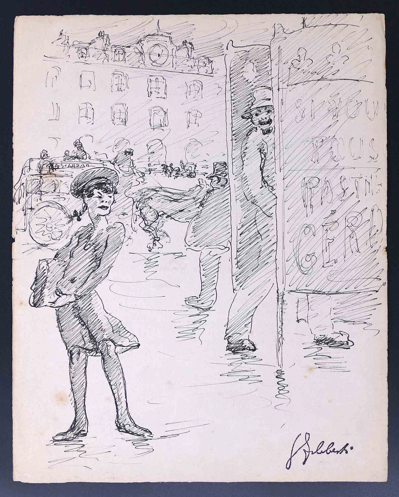 Georges Guido Filiberti, The Musical Group, Drawing-Ink 1920s-1930s ...