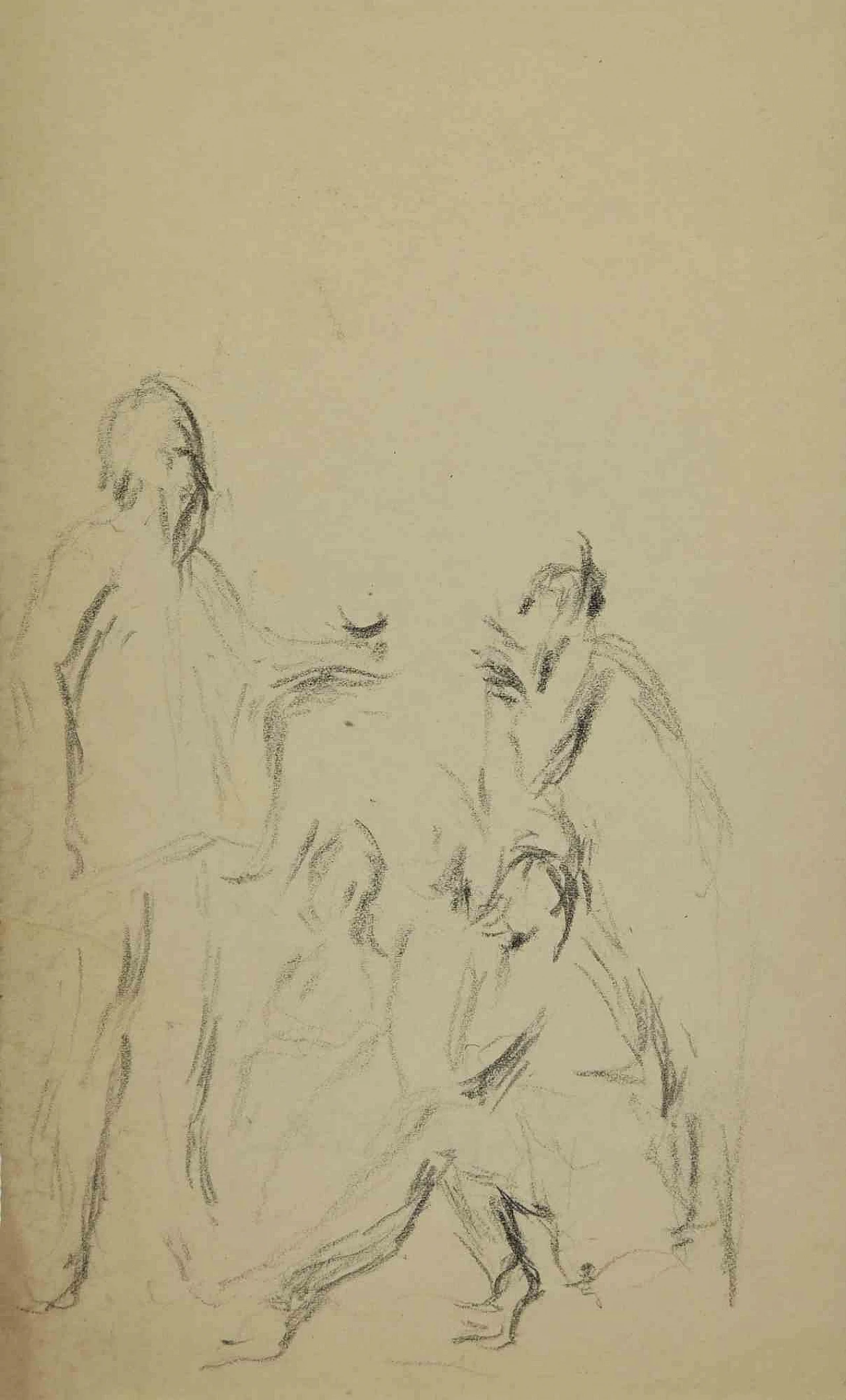 Joseph Alexandre Colin, Figures, Drawing 2000s | intOndo