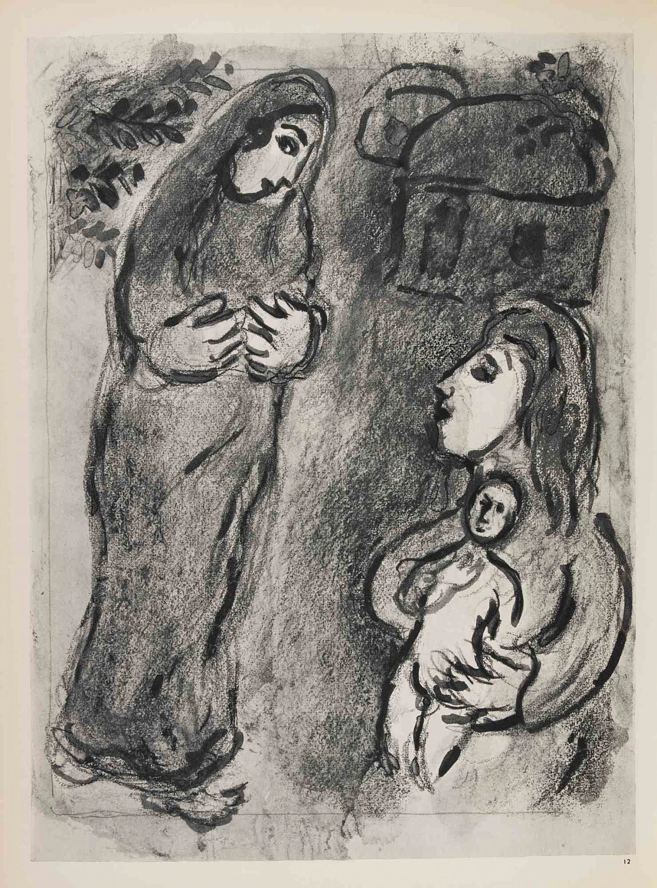 Marc Chagall, Sarah and Agar, Heliogravure 1960s-1970s | intOndo
