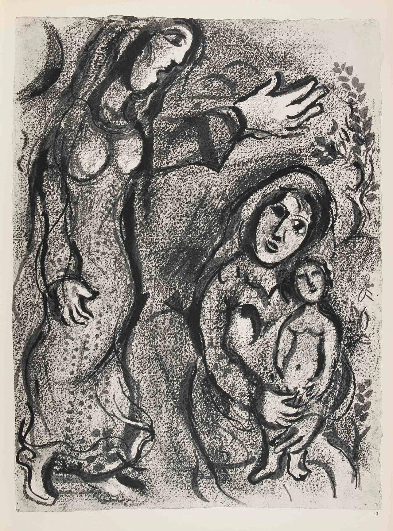 Marc Chagall, Agar, Servant of Sarah, Heliogravure 1960s-1970s | intOndo