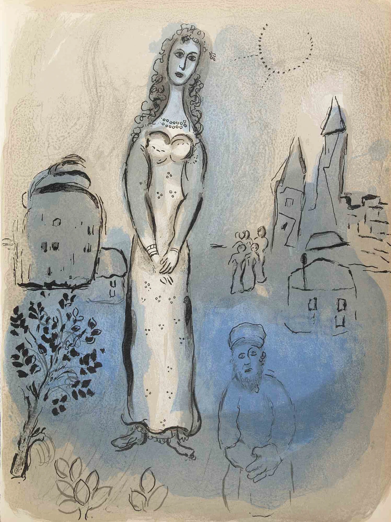 Marc Chagall, Esther, Lithograph 1960s-1970s | intOndo
