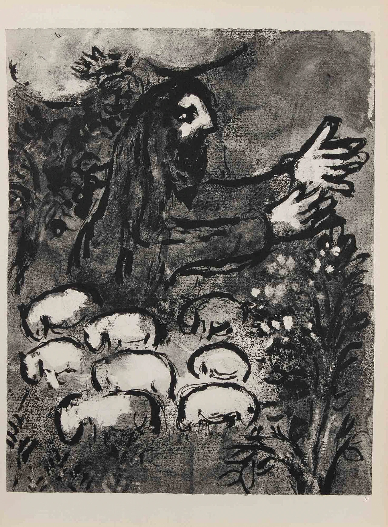 Marc Chagall, The Shepherd on the Hill, Heliogravure 1960s-1970s | intOndo