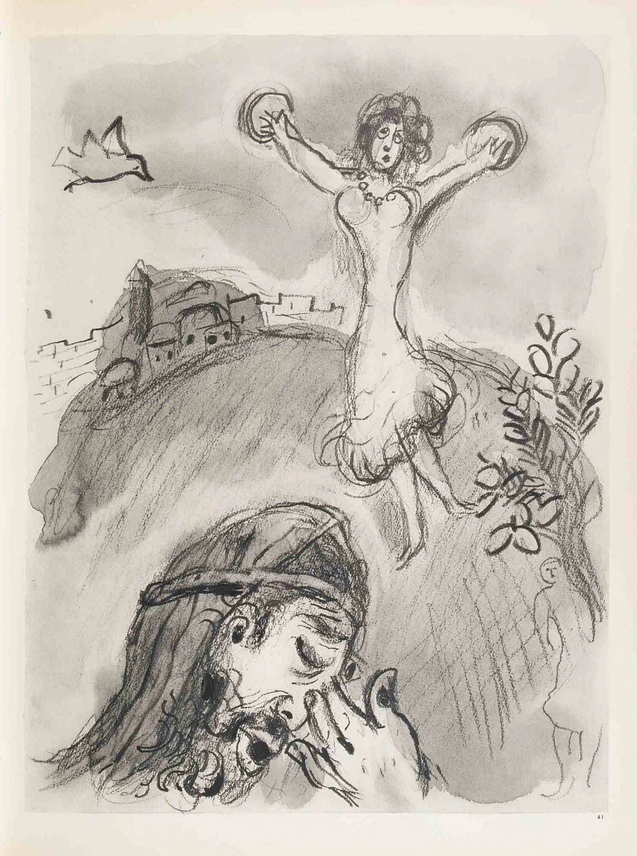 Marc Chagall, The Three Women, Heliogravure 1960s-1970s | intOndo