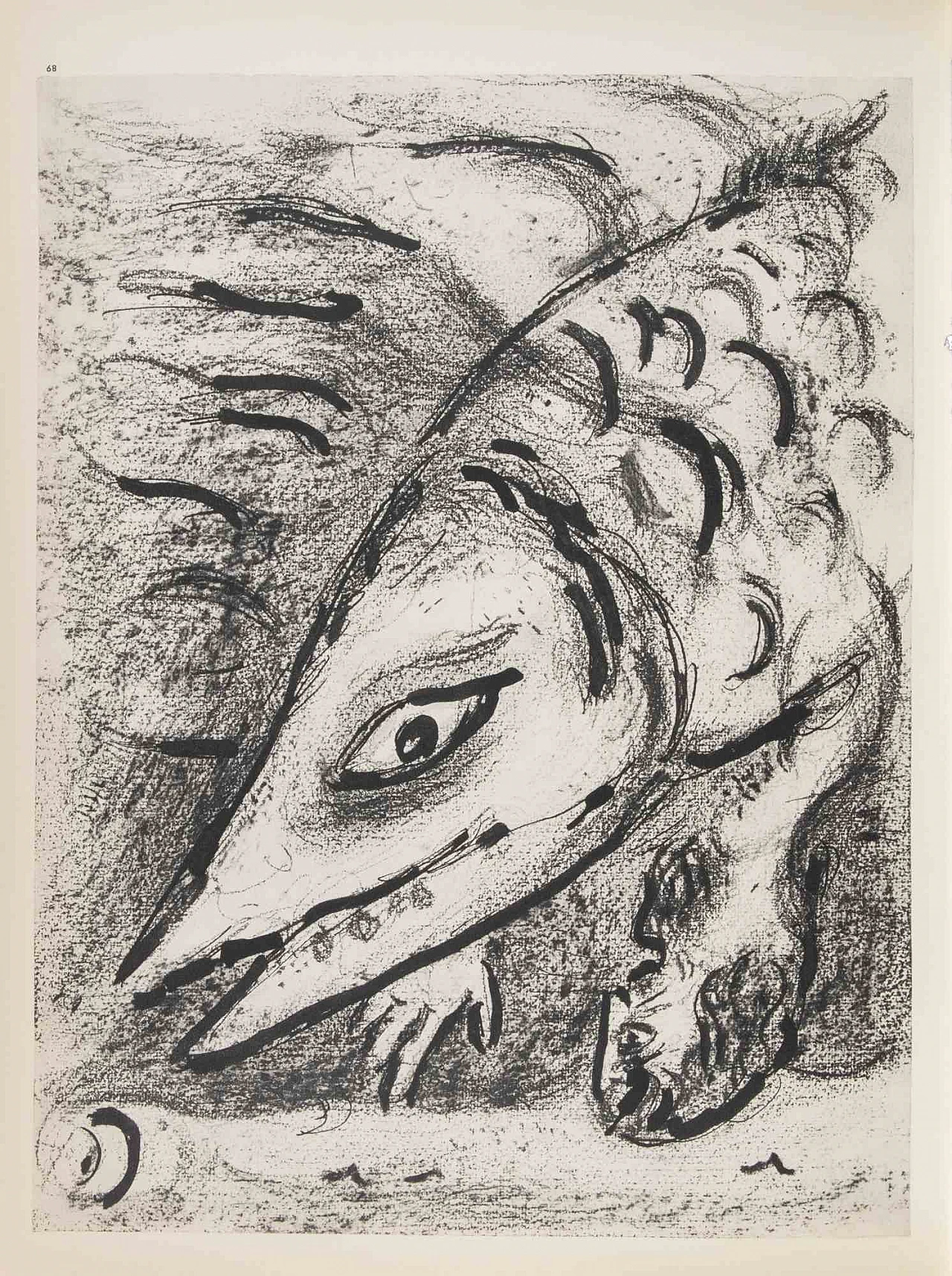 Marc Chagall, Jona and the Marine Monster, Heliogravure 1960s-1970s ...