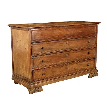 Walnut chest of drawers with openable top, early 18th century | intOndo