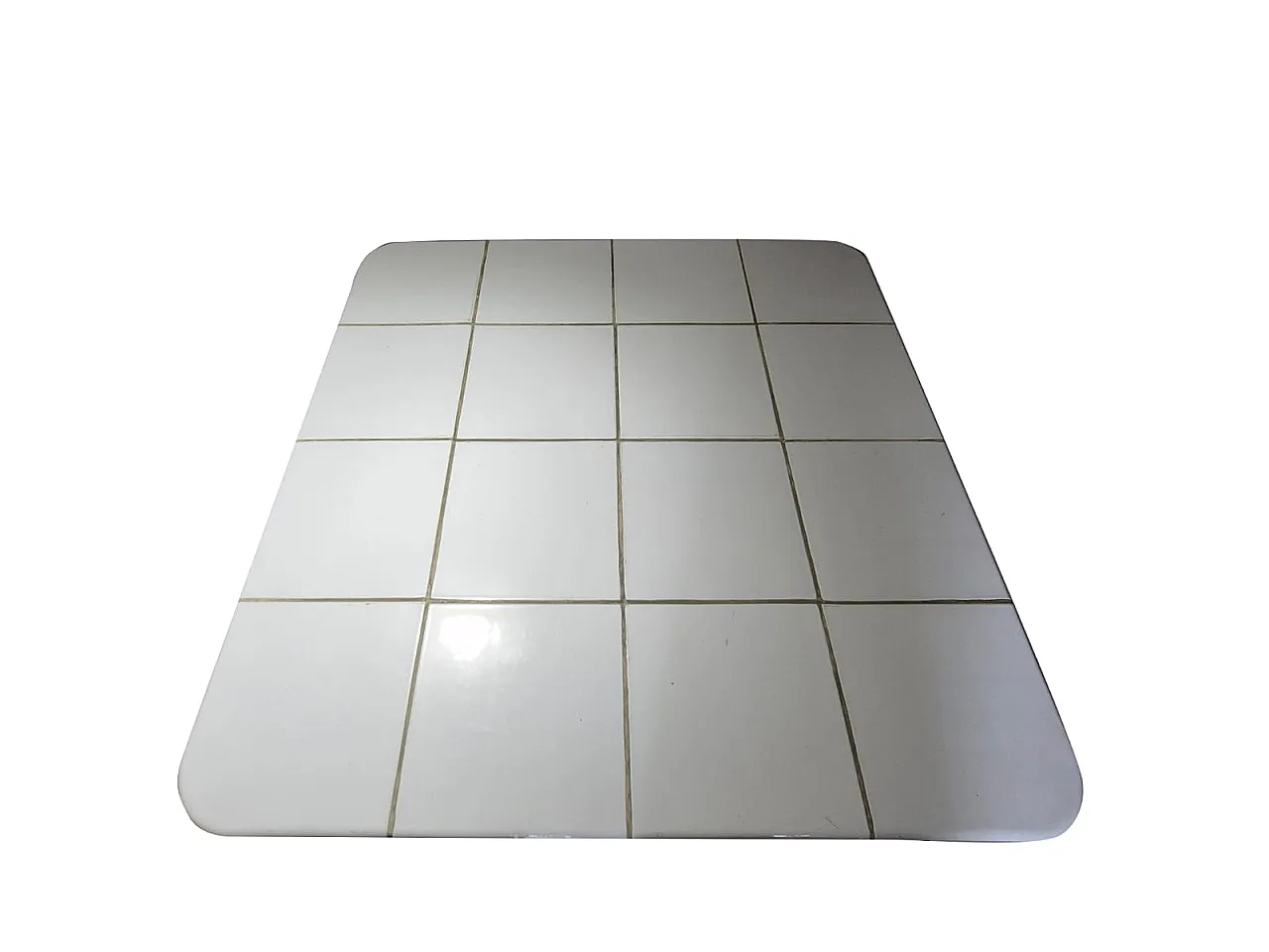 Italian table in ceramic and metal, 1970s | intOndo