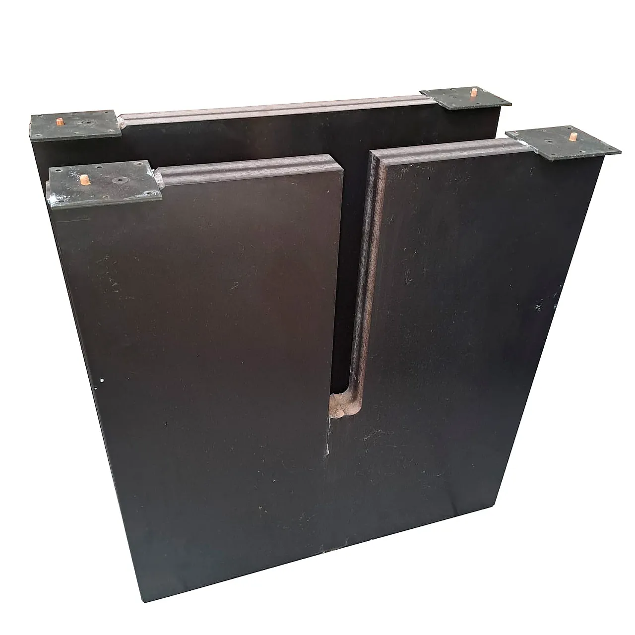 Italian table in ceramic and metal, 1970s | intOndo