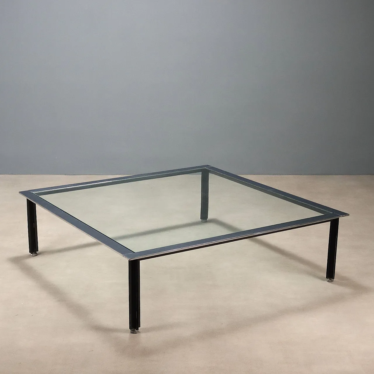 Chrome-plated side table by Luigi Caccia Dominioni for Azucena, 1950s ...