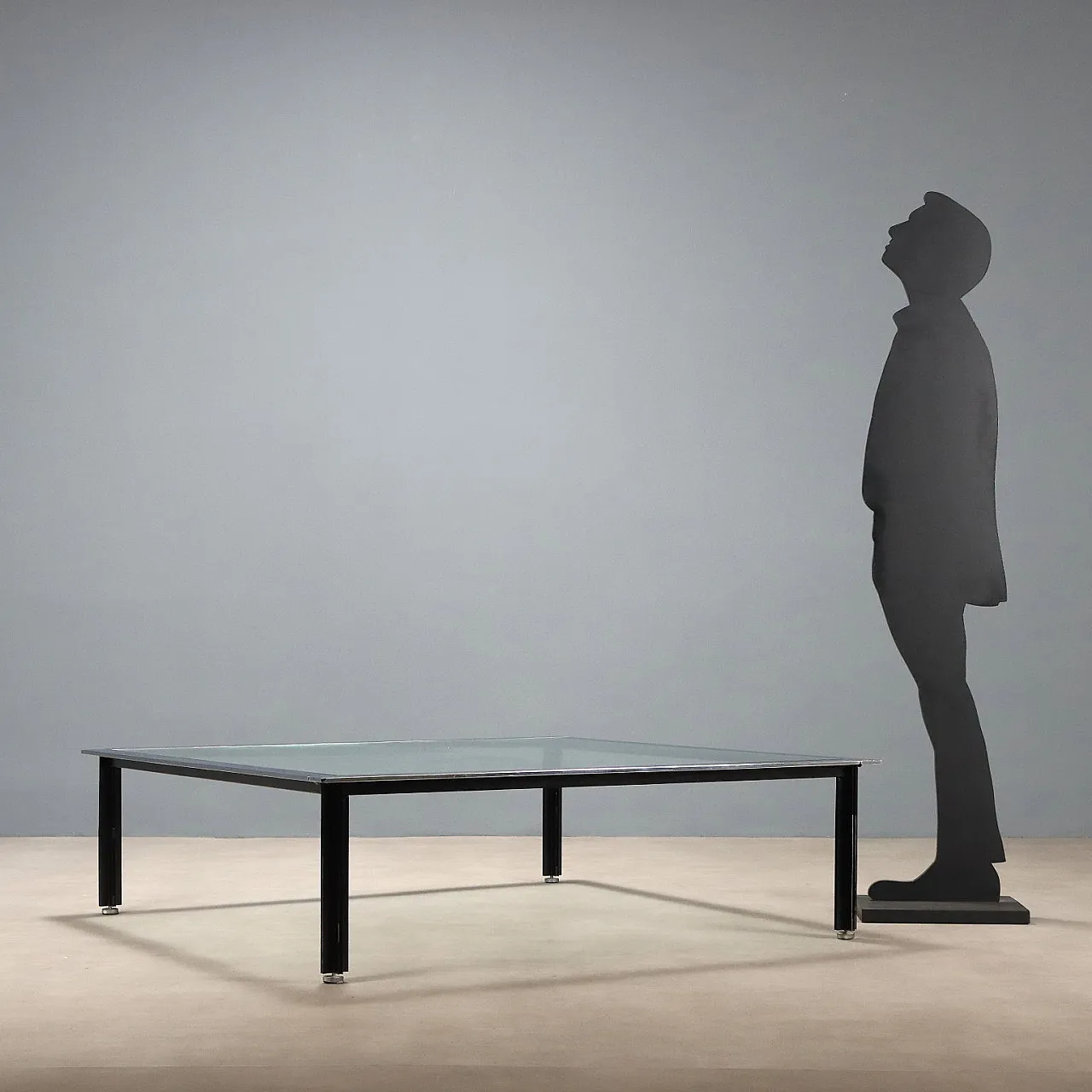 Chrome-plated side table by Luigi Caccia Dominioni for Azucena, 1950s ...